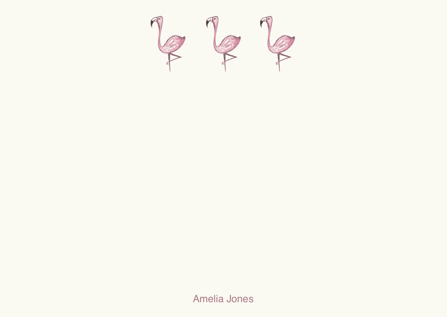 Flamingos – Small Signatures