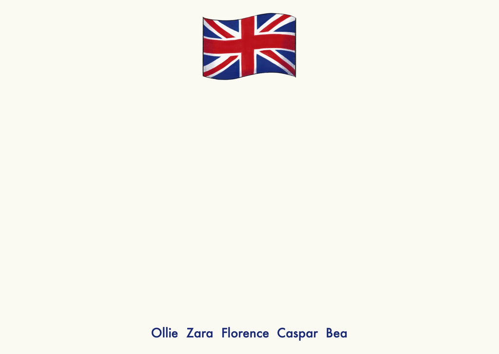 British Flag – Small Signatures