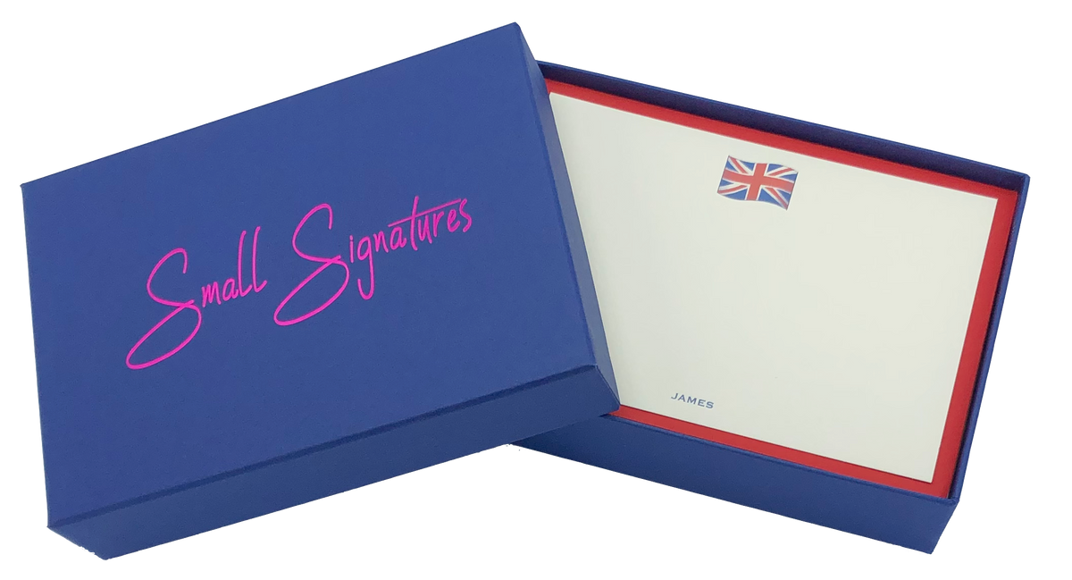 British Flag – Small Signatures